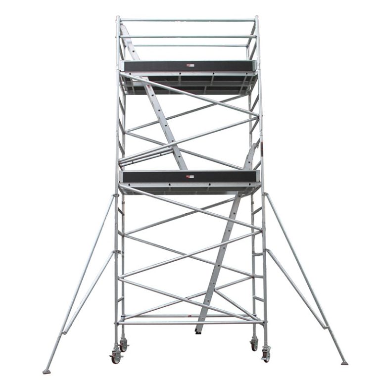 Single Width Mobile Scaffold, 2.2m – 2.5m Top Platform, One Level ...