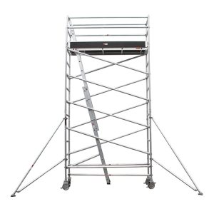 Single Width Mobile Scaffold, 4.2m - 4.5m Top Platform, One Level ...