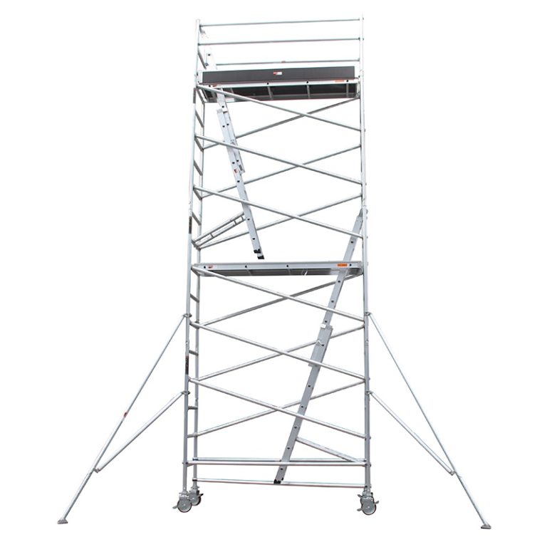 Single Width Mobile Scaffold, 2.2m – 2.5m Top Platform Height, One ...